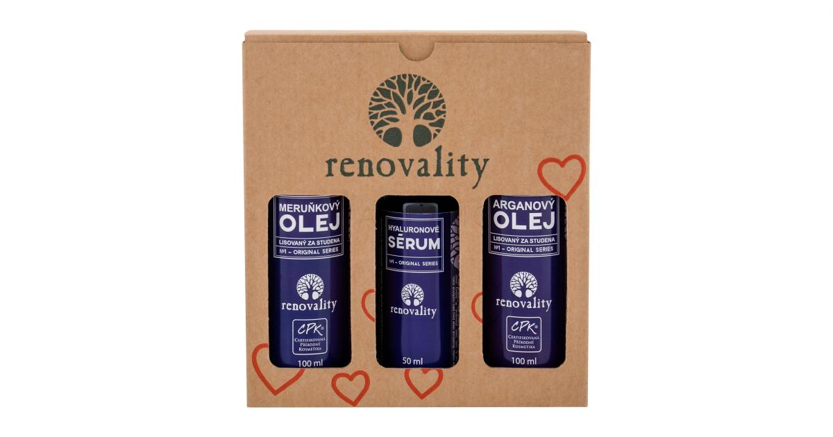 Renovality Original Series Argan Oil Darilni set olje za telo 100 ml ...