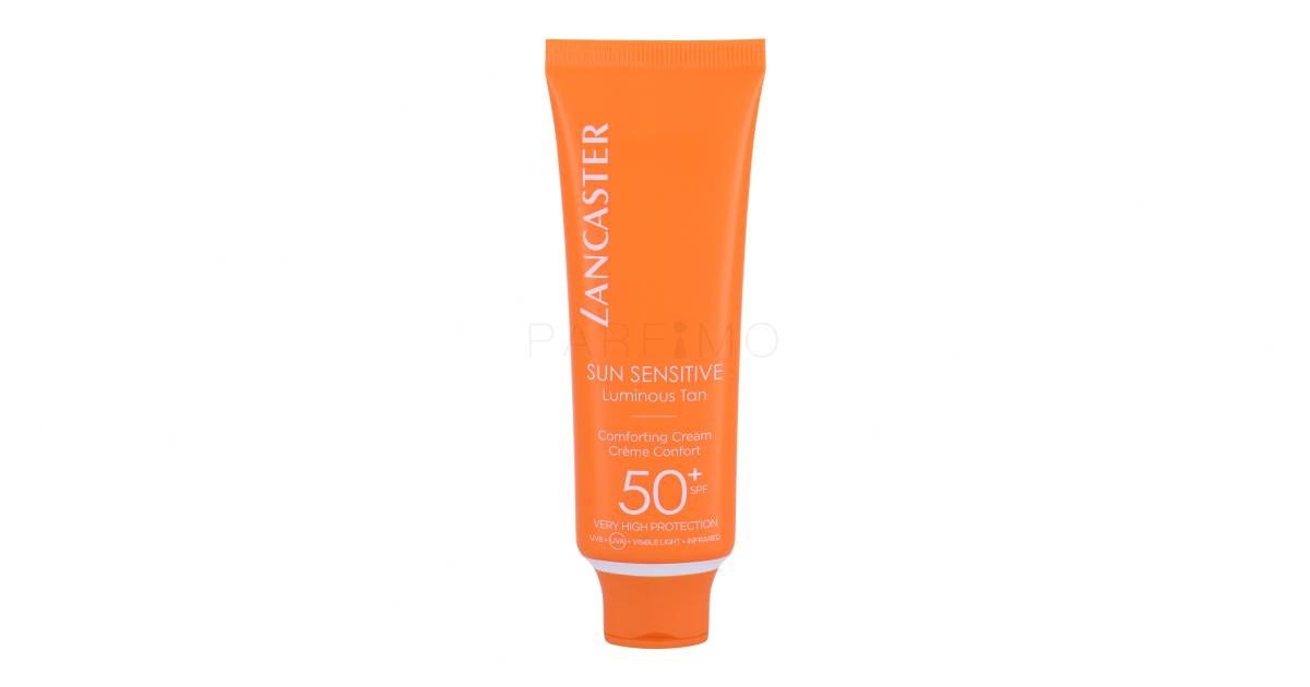 Lancaster Sun Sensitive Comforting Cream SPF50+ Zaščita pred soncem za ...