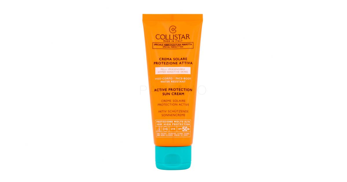 Collistar Special Perfect Tan Active Protection Sun Cream SPF50 ...