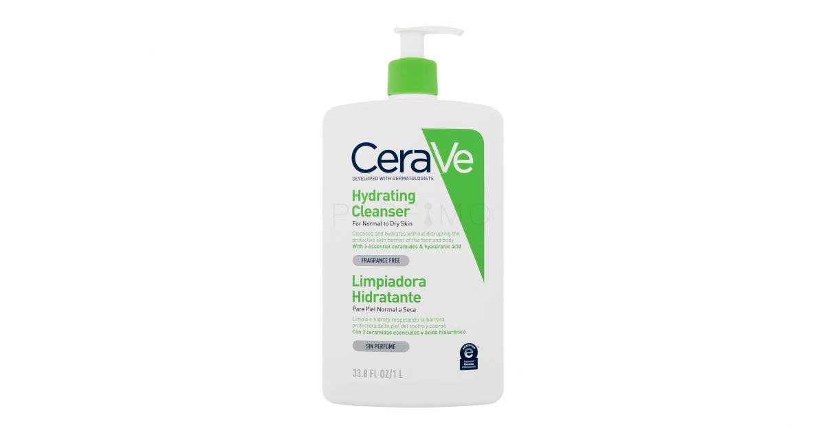 CeraVe Facial Cleansers Hydrating Čistilna emulzija za ženske 1000 ml ...