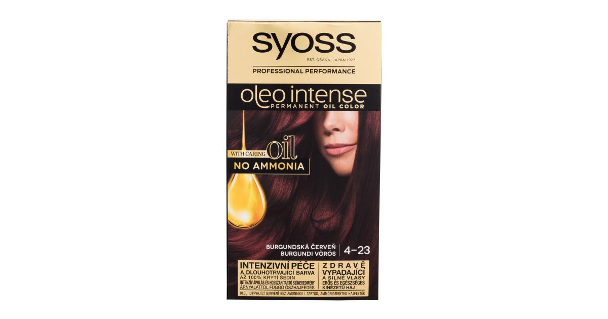 Syoss Oleo Intense Permanent Oil Color Barva za lase za ženske 50 ml ...