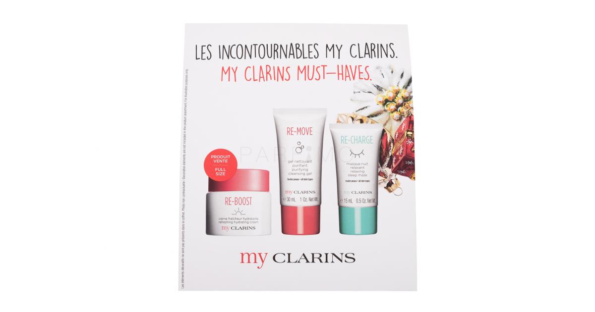 Clarins My Clarins Must-Haves Darilni set dnevna krema za obraz Re ...