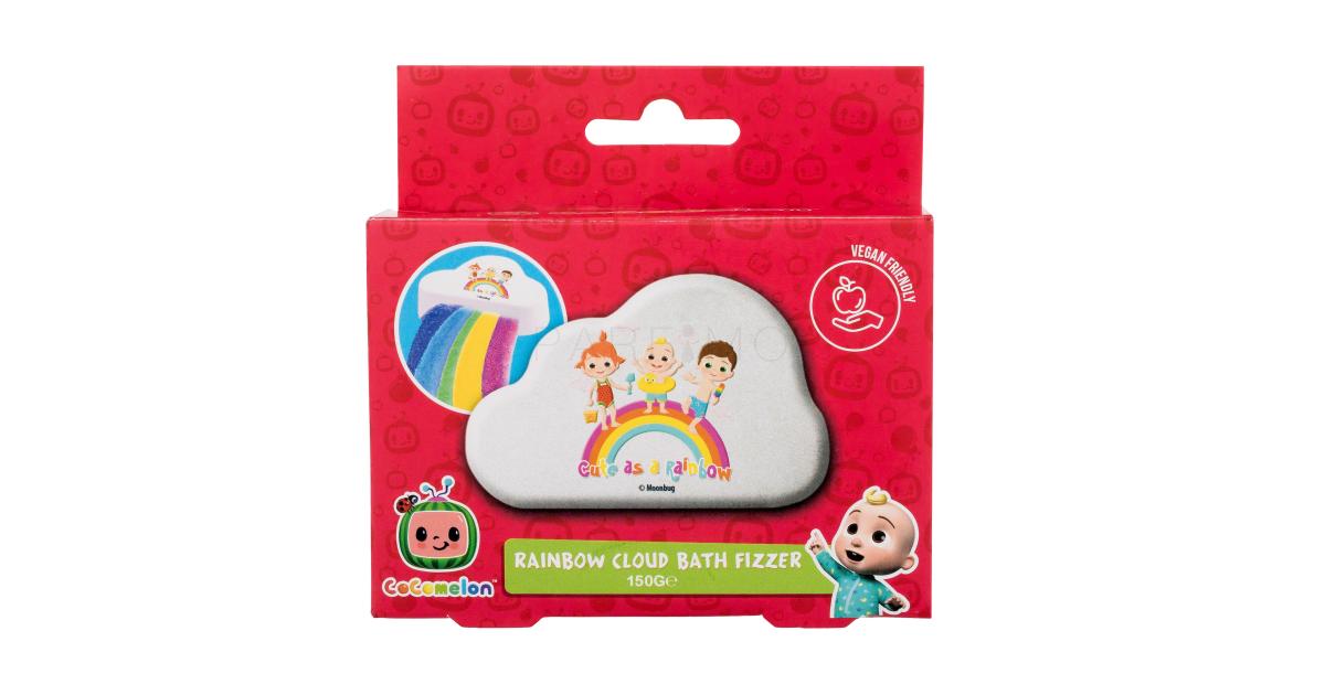 Cocomelon Cocomelon Rainbow Cloud Bath Fizzer Kopalne bombice za otroke ...