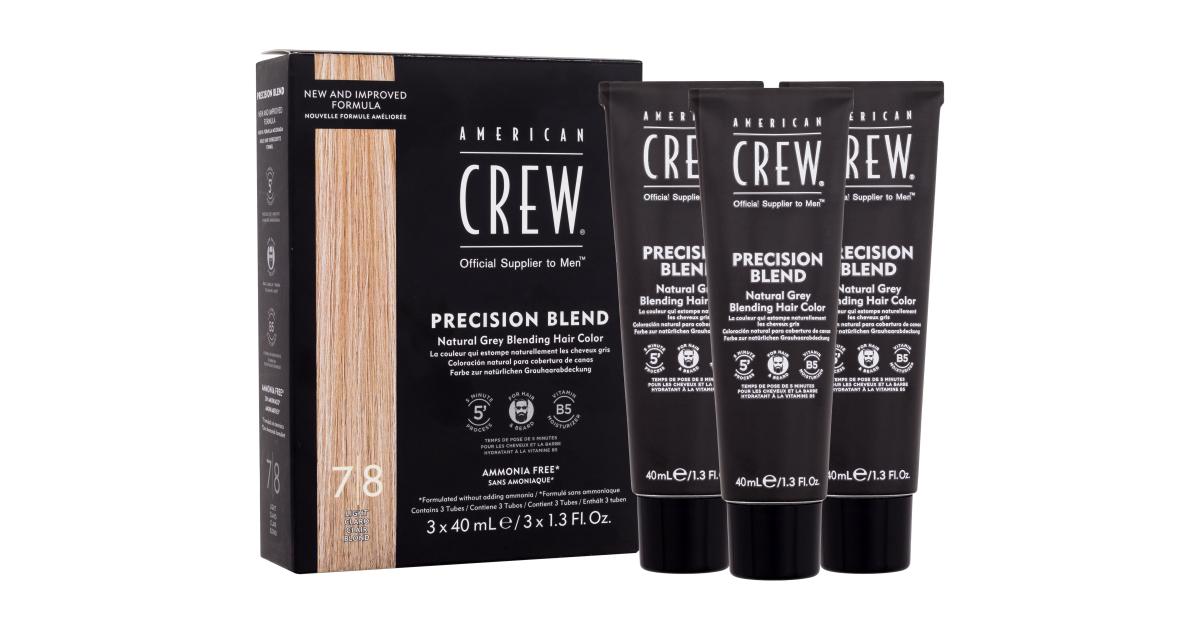 American Crew Precision Blend Natural Grey Blending Hair Color Barve za ...