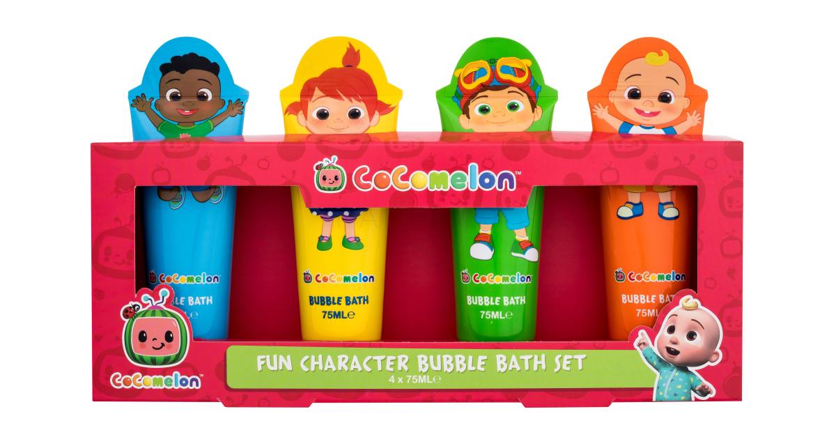 Cocomelon Fun Character Bubble Bath Set Darilni set pena za kopel Cody ...