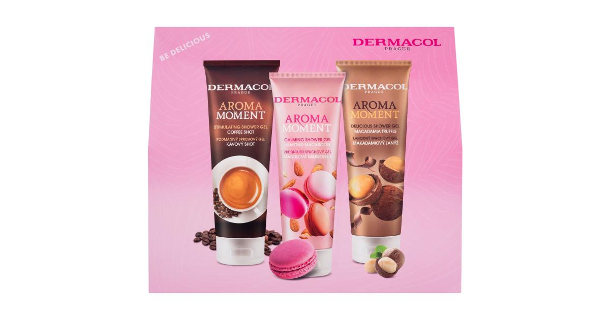 Dermacol Aroma Moment Be Delicious Darilni set gel za prhanje Coffee ...