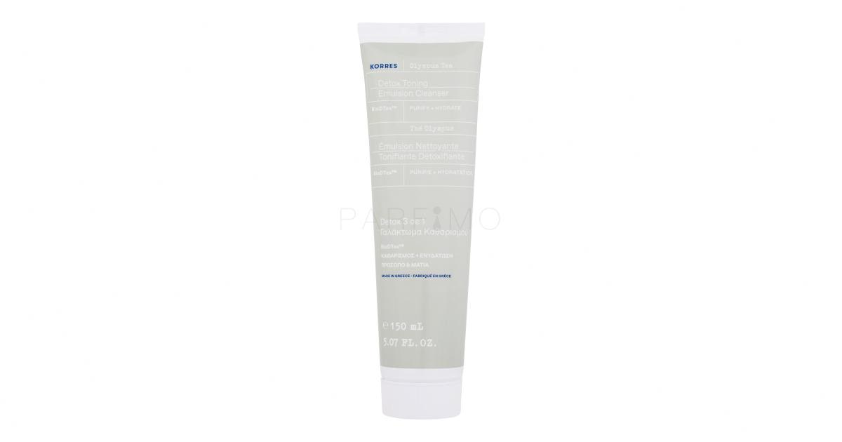 Korres Olympus Tea Detox Toning Emulsion Cleanser Čistilna emulzija za ...