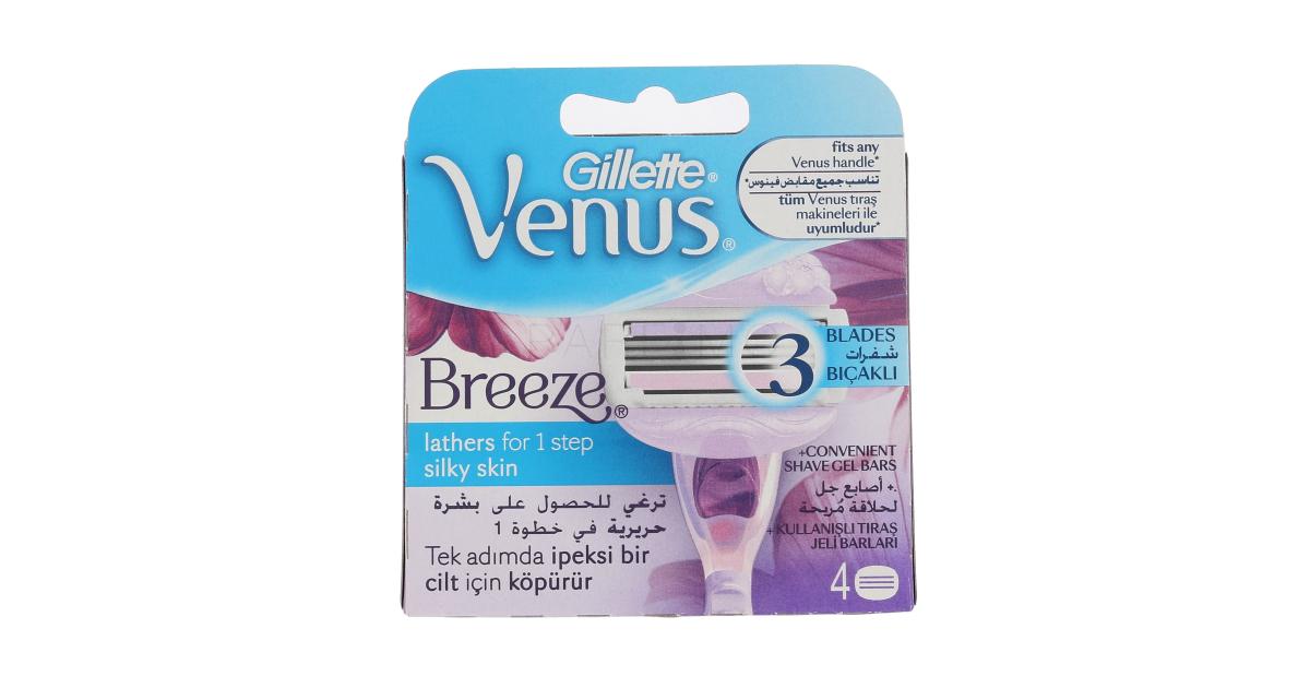 Gillette Venus Breeze Nadomestne britvice za ženske Set | Spleticna.si