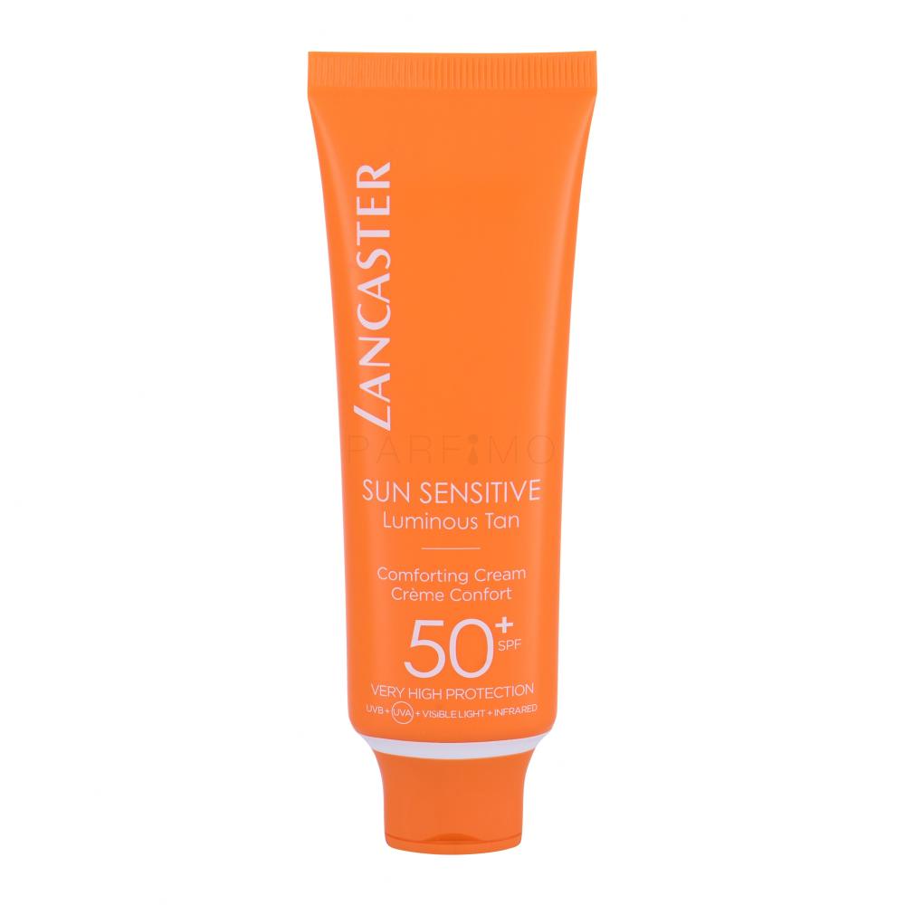 Lancaster Sun Sensitive Comforting Cream SPF50+ Zaščita pred soncem za ...