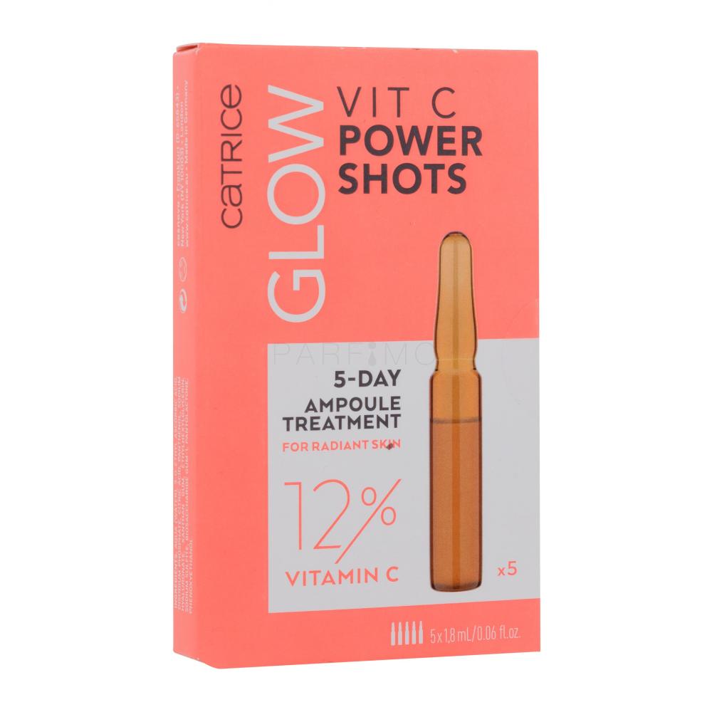Catrice Glow Vit C Power Shots Serum za obraz za ženske 5x1,8 ml ...