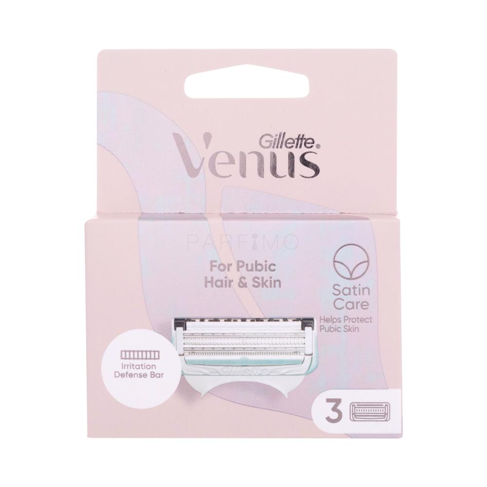 Gillette Venus Satin Care For Pubic Hair & Skin Nadomestne britvice za ...