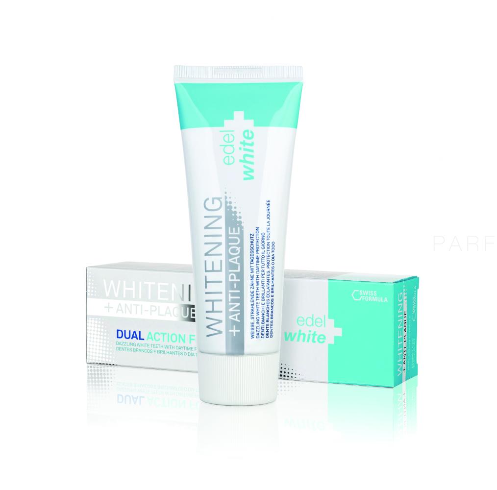 Edel+White Whitening + Anti-Plaque Toothpaste Zobne paste | Spleticna.si